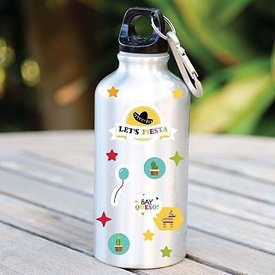 Big Dot Of Happiness Let's Fiesta Mexican Fiesta Favor - Kids Stickers ...