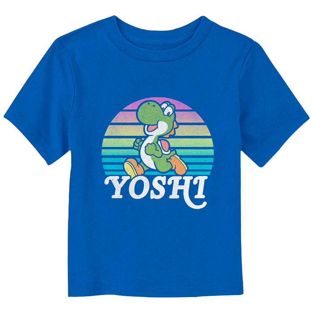 Toddler Boy Nintendo Super Mario Bros Yoshi Running Graphic Tee
