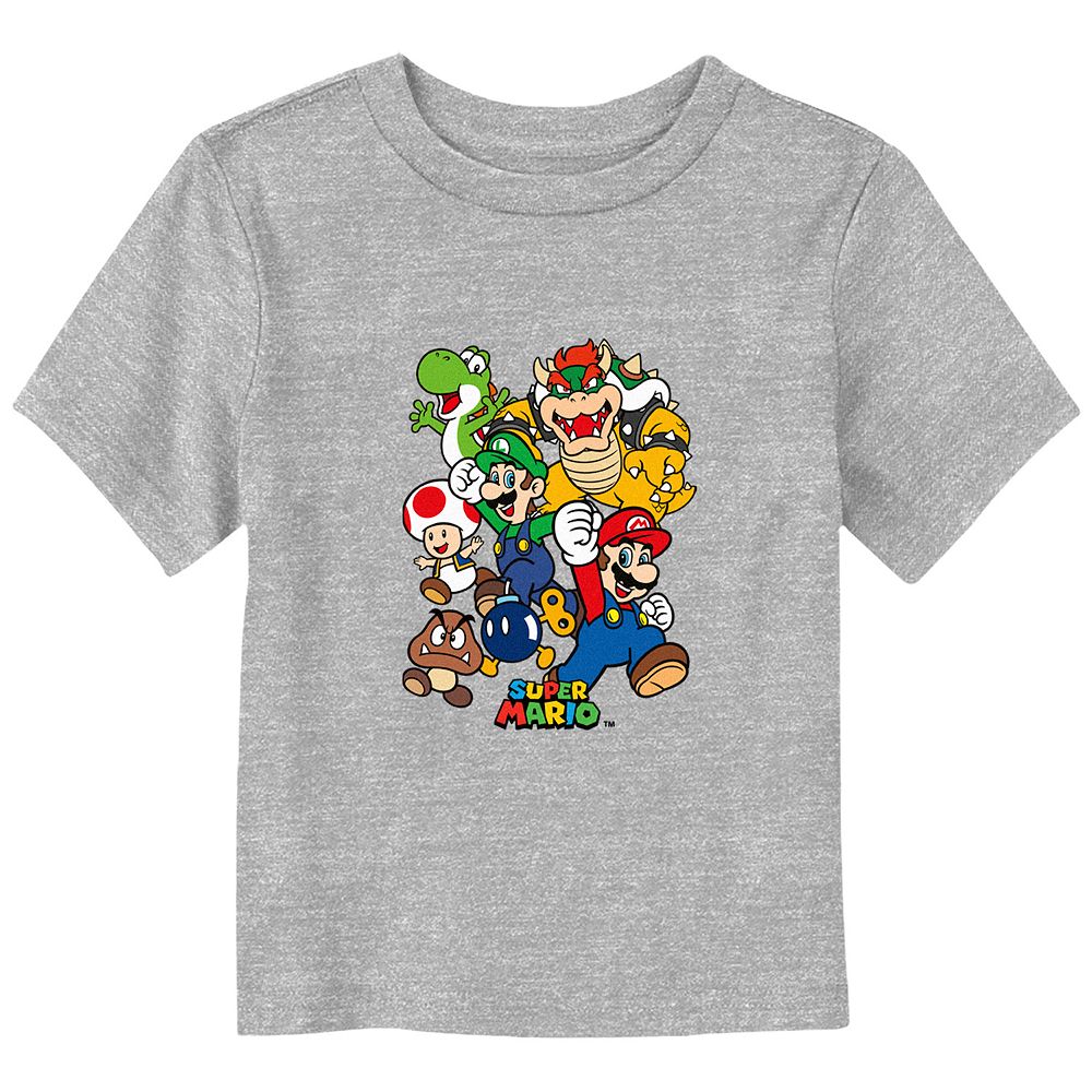 Toddler Boy Nintendo Super Mario Bros Characters Graphic Tee