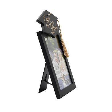 Caps Off Grad Cap 5" x 7" Frame Table Decor