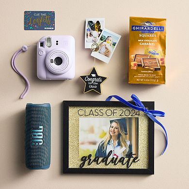 Class of 2024 Glitter 4" x 6" Frame Table Decor