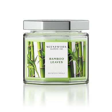 ScentWorx Bamboo Leaves 14.5-oz. Jar Candle