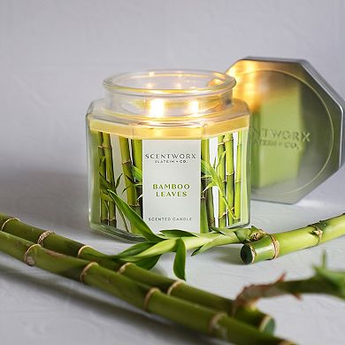 ScentWorx Bamboo Leaves 14.5-oz. Jar Candle