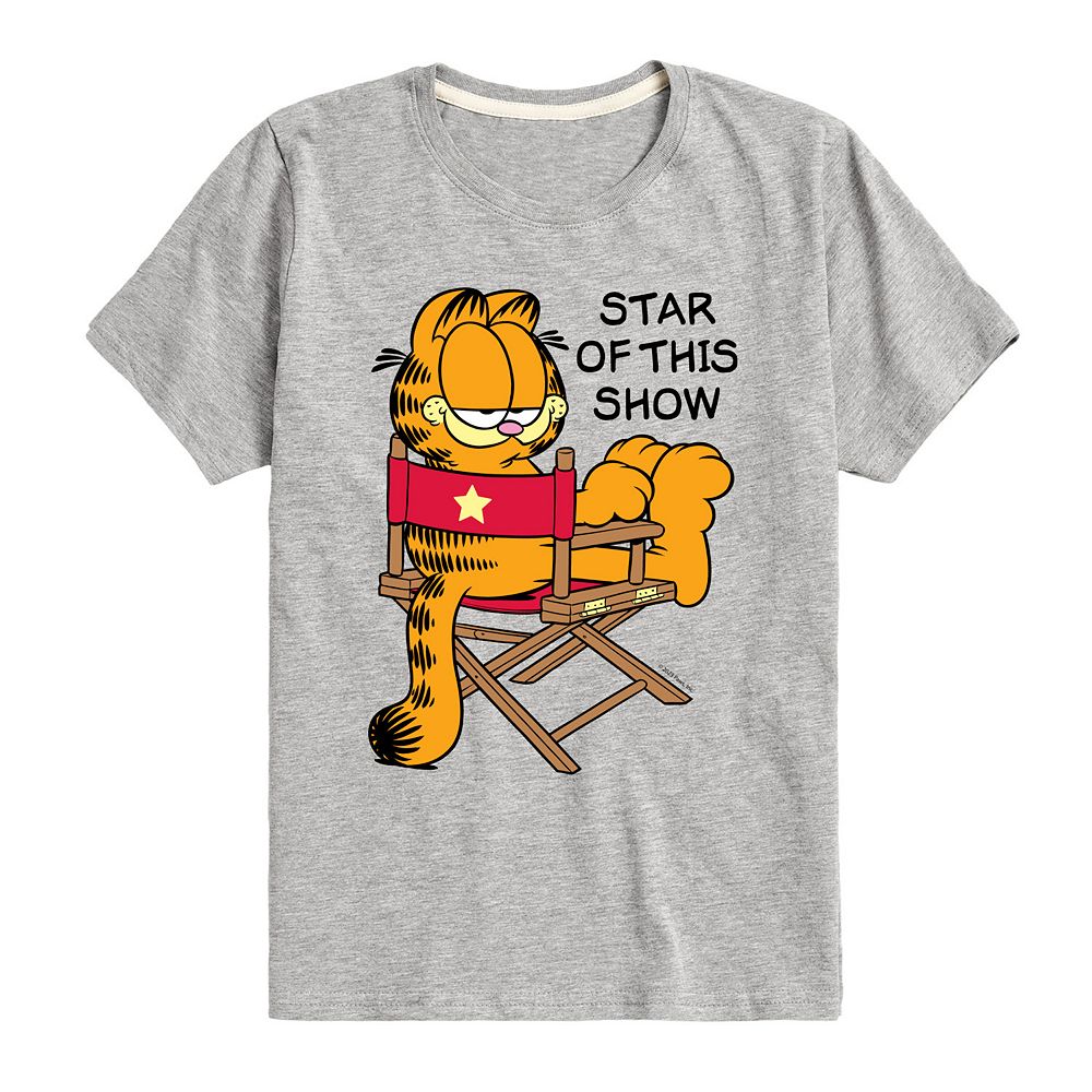 Boys 8-20 Garfield Star Of This Show Graphic Tee