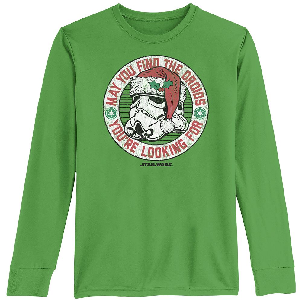 Boys 8-20 Star Wars May You Find The Droids You're Looking For Long ...