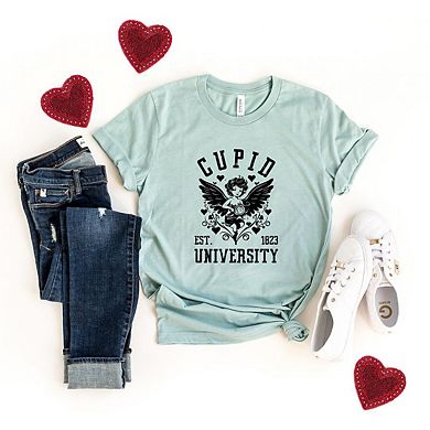 Cupid Distressed Short Sleeve Graphic Tee