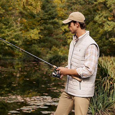 Men's IZOD Lux Quilted Vest
