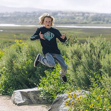 Boys 8-20 Hurley Flame Logo Long Sleeve T-shirt