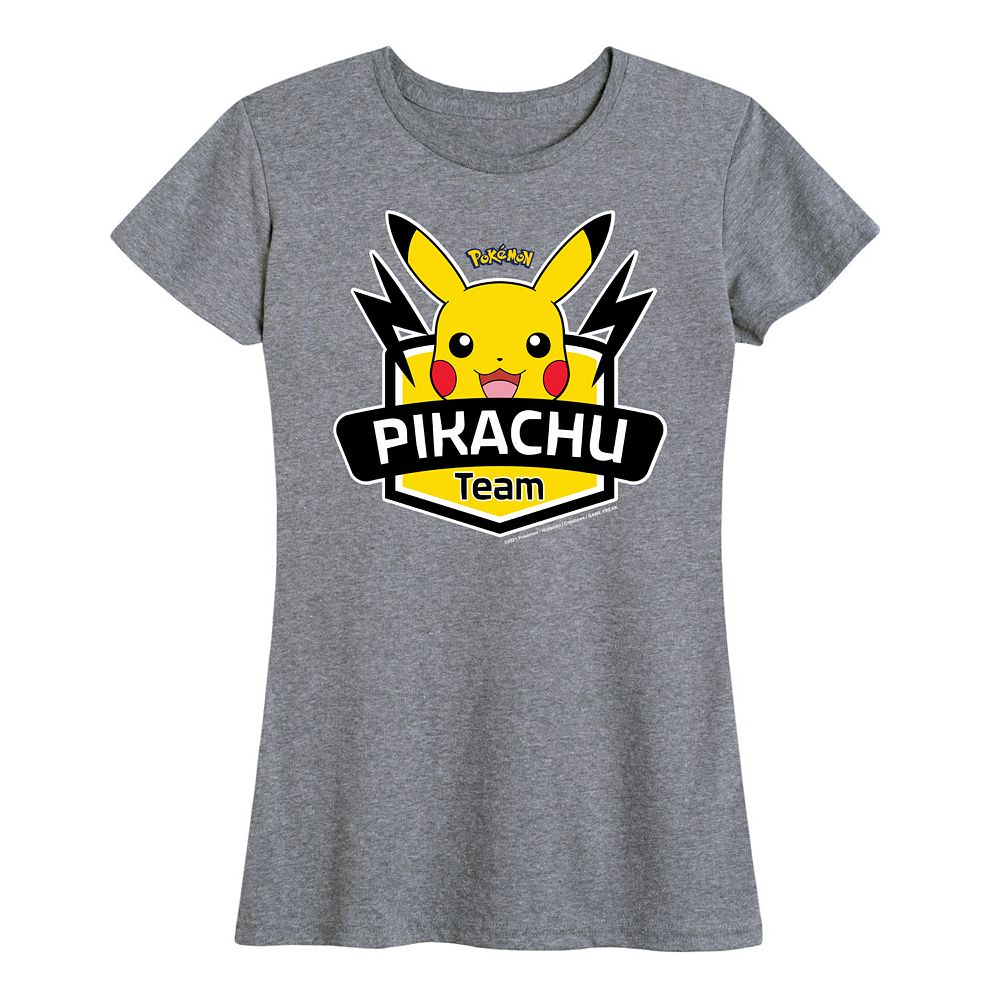 Women's Pokemon Team Pikachu Graphic Tee