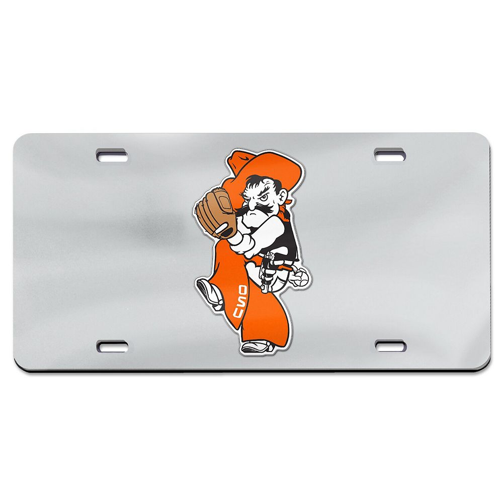 WinCraft Silver Oklahoma State Cowboys Baseball Pete Wind Up Laser Cut ...