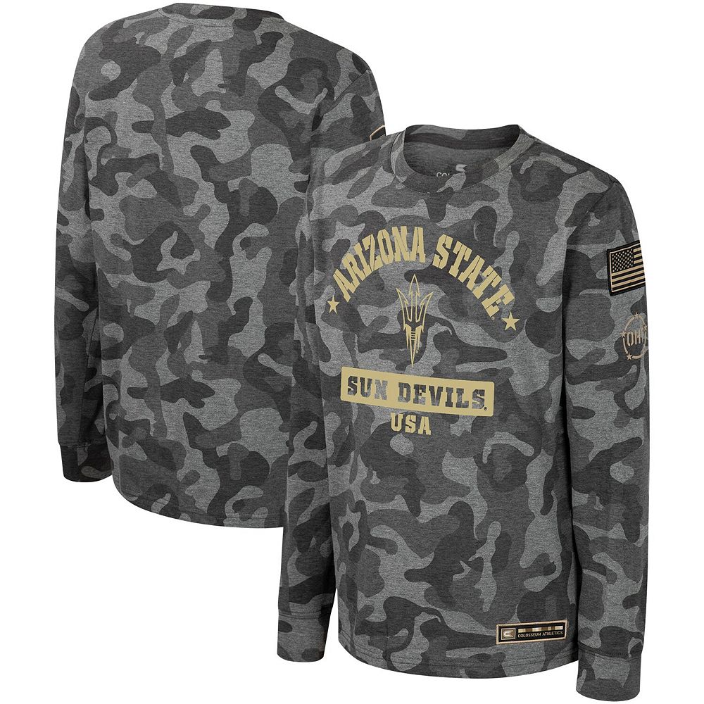 Youth Colosseum Camo Arizona State Sun Devils OHT Military Appreciation ...