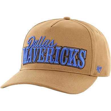 Men's '47 Tan Dallas Mavericks Barnes Hitch Adjustable Hat