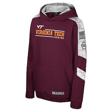 Youth Colosseum Maroon Virginia Tech Hokies OHT Military Appreciation ...