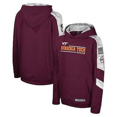 Youth Colosseum Maroon Virginia Tech Hokies OHT Military Appreciation ...