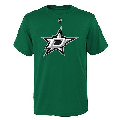 Youth Jason Robertson Kelly Green Dallas Stars Player Name & Number T-Shirt