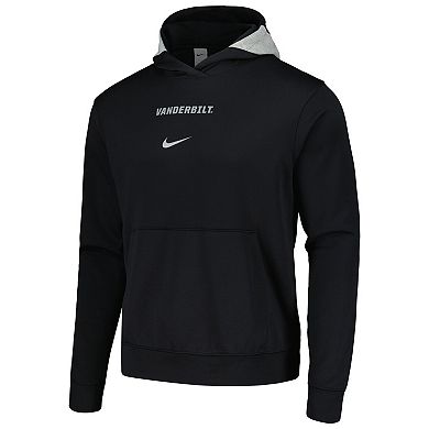 Men's Nike Black Vanderbilt Commodores Basketball Spotlight Performance Pullover Hoodie