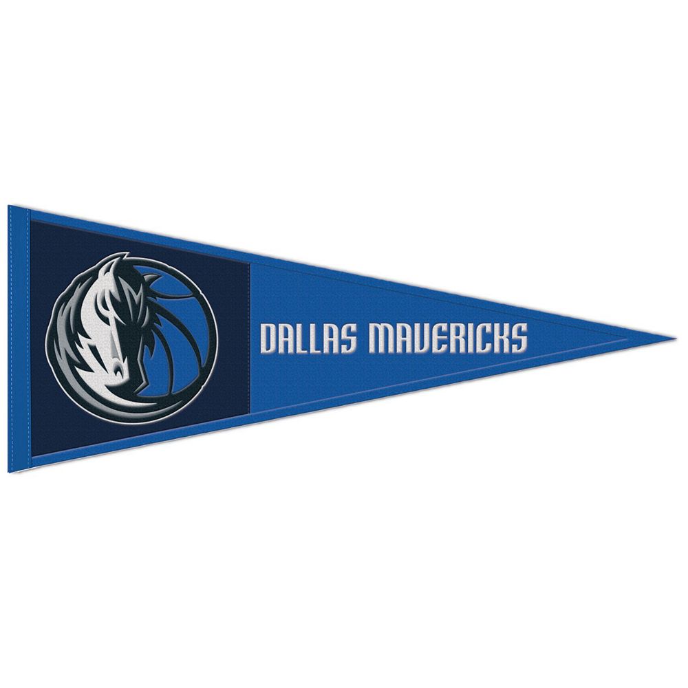 WinCraft Dallas Mavericks 13" x 32" Wool Primary Logo Pennant