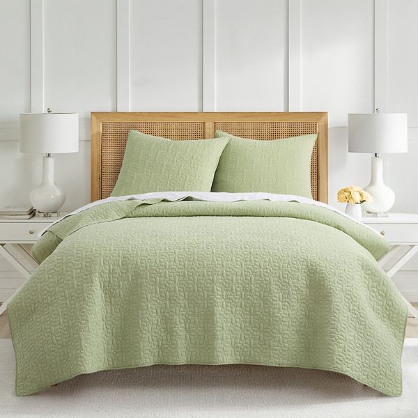 Draper James Mary Grace Celadon Quilt or Sham