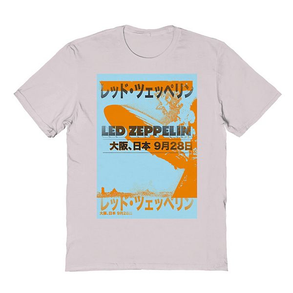 Men's Led Zeppelin Orange Zep Graphic Tee