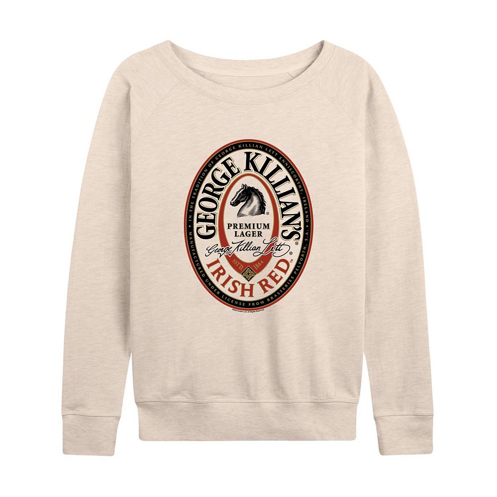 Women's Killian's Premium Lager Logo French Terry Long Sleeve Tee