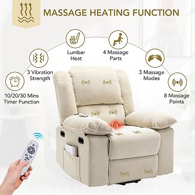 Merax power lift recliner with remote control store