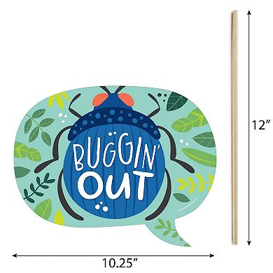 Big Dot Of Happiness Funny Buggin' Out Bugs Birthday Party Photo Booth ...