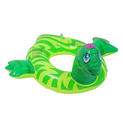 Pool Snake Float Collared Snake Floating On River Water Stock Photo
