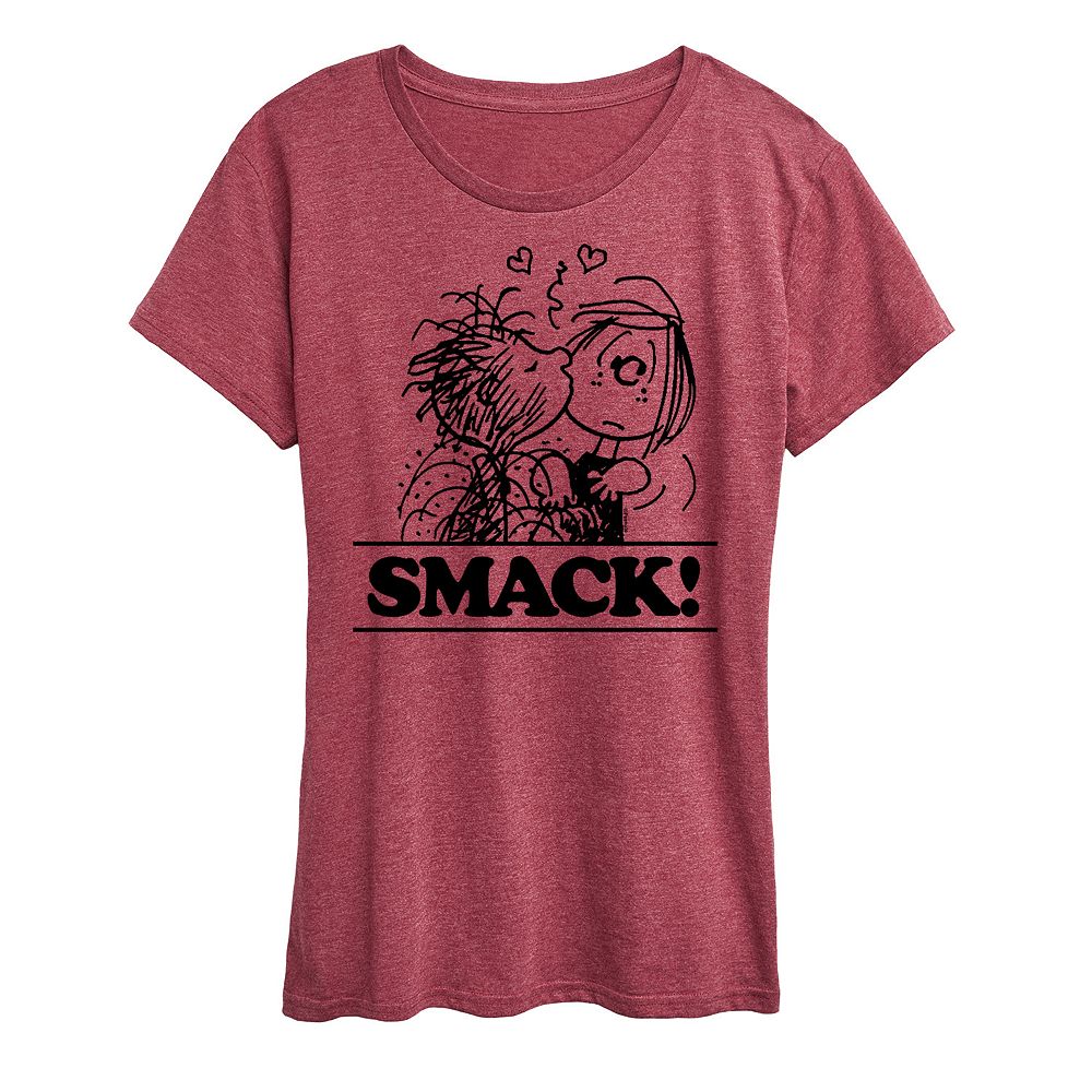 Women's Peanuts Smack Graphic Tee