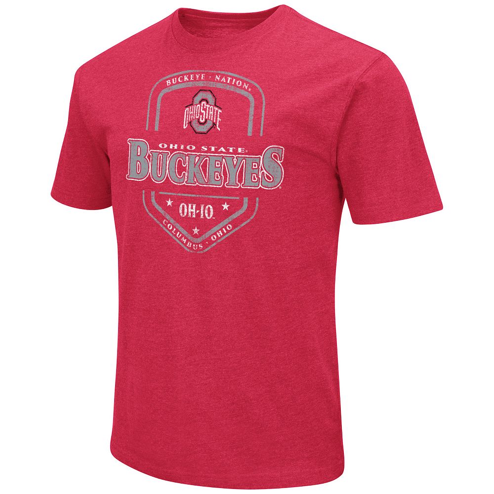 Men's Fanatics Ohio State Buckeyes Buckeye Nation Shield Graphic Tee