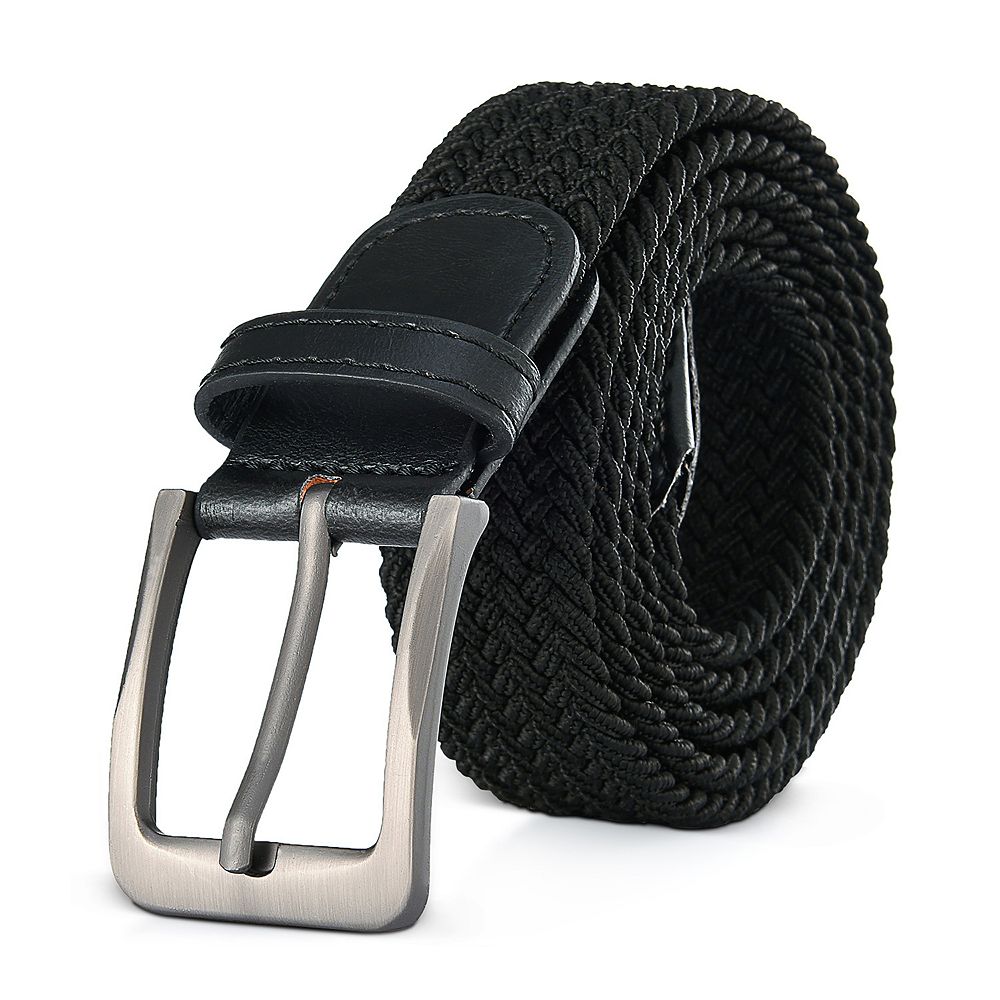 Men's Elastic Braided Stretch Belt