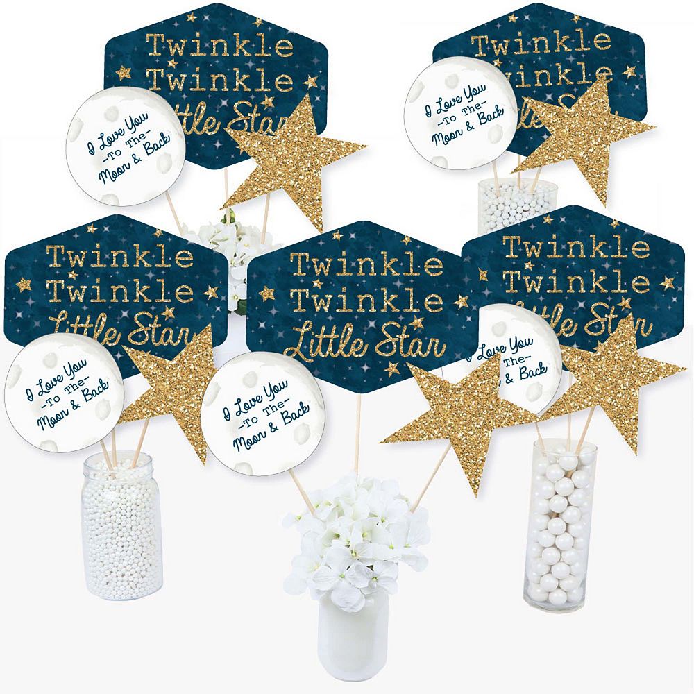 Big Dot Of Happiness Twinkle Twinkle Little Star - Party Centerpiece ...