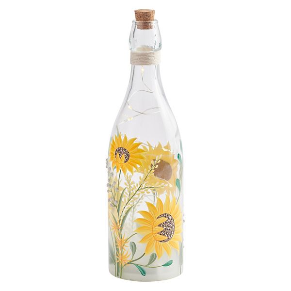 Studio 66 Tuscan Sun Bottle Lighting Table Décor