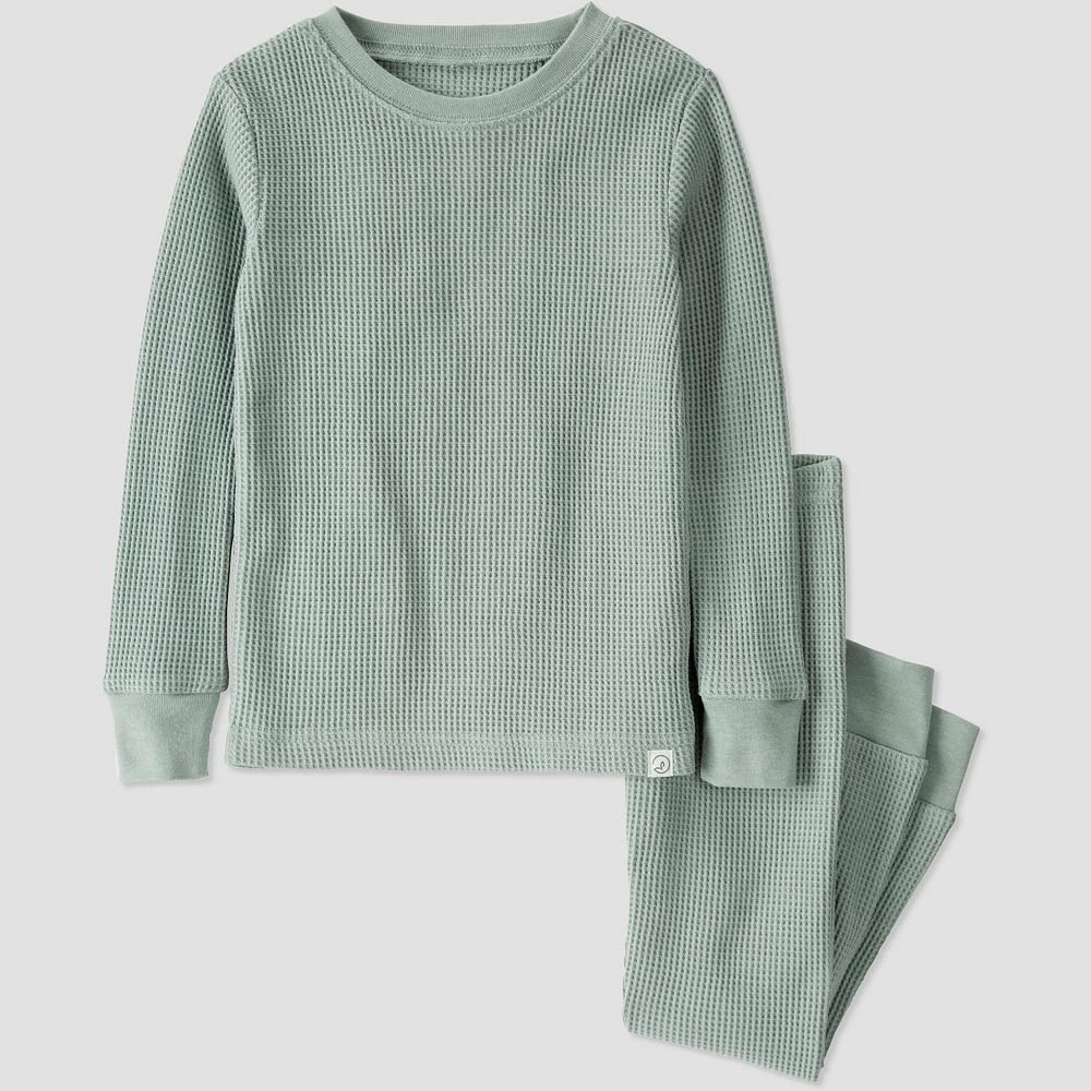 Toddler Little Planet by Carter's Organic Cotton Waffle Knit Pajamas Set