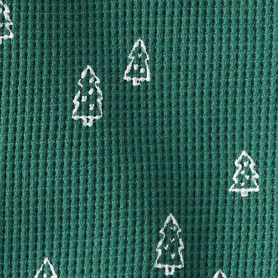 Baby Little Planet by Carter's Evergreen Trees Waffle Knit Set Made ...