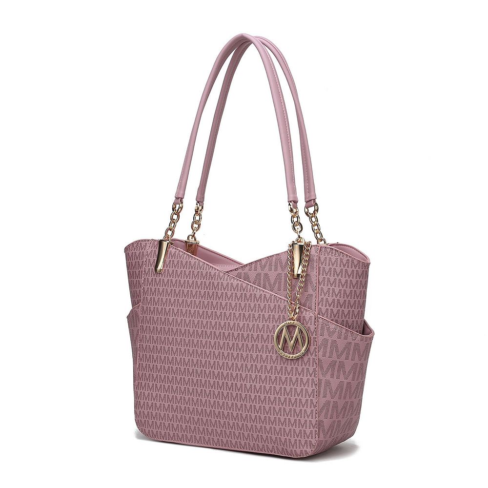 Mkf Collection Jules M Logo Printed Women’s Tote Bag By Mia K