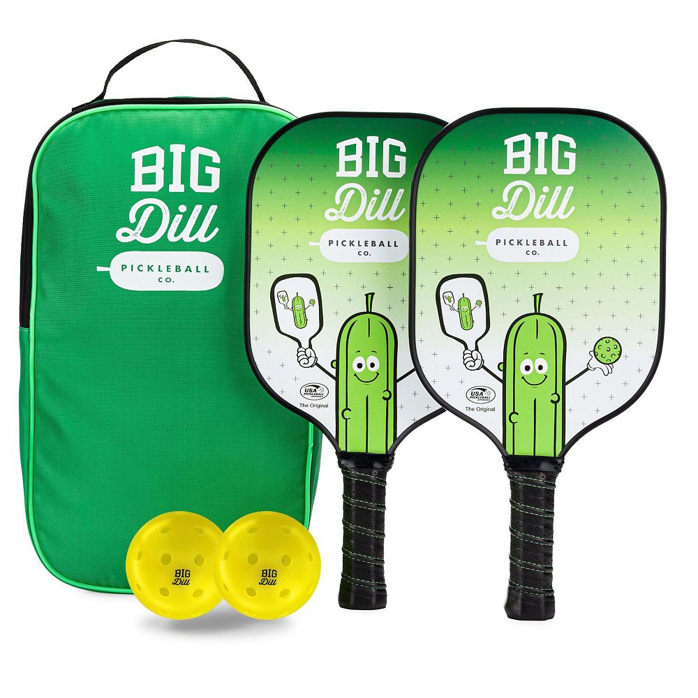Original Carbon Fiber Pickleball Paddles Set - 2 Paddles with Covers, 2 ...
