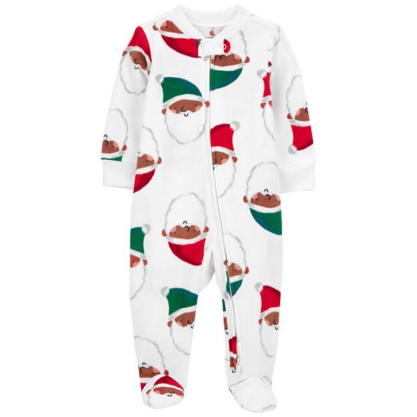 Baby Carter's Christmas Cookies Zip-Up Fleece Sleep & Play