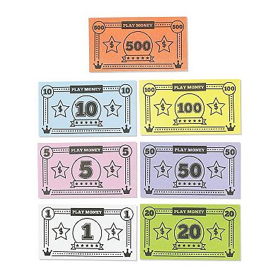Play Money For Kids, 455 Bills Board Game Props Pretend Toy Money For ...