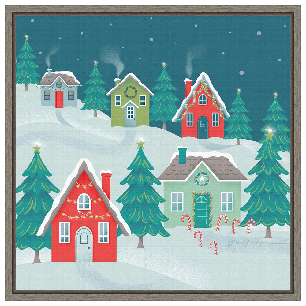 Falala Iv By Gia Graham Framed Canvas Wall Art Print