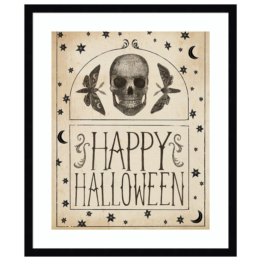 Hocus Pocus Ii Stars And Skull By Sara Zieve Miller Wood Framed Wall ...