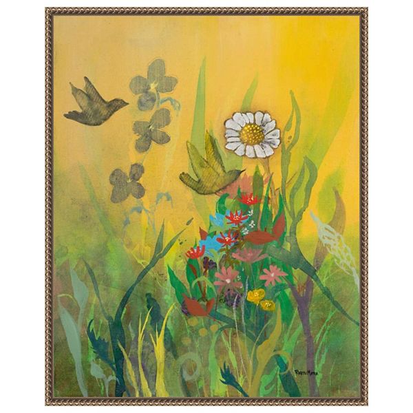 Waking Up With Sunshine By Robin Maria Framed Canvas Wall Art Print