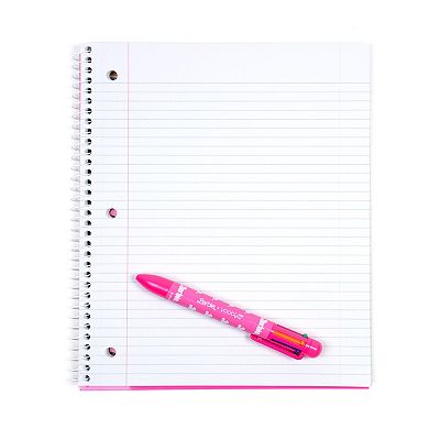 Yoobi Magenta Barbie 6-Ink Ballpoint Pen