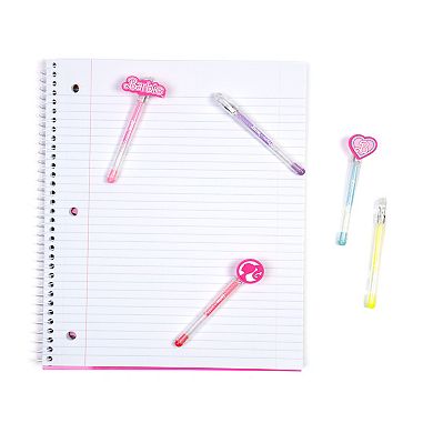 Yoobi Barbie 5-pk. Mini Gel Pen Set With Charms