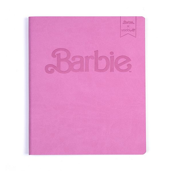 Yoobi Pink Barbie Journal
