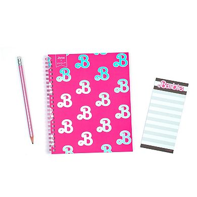 Yoobi Pink Barbie 4-pc. Spiral Journal