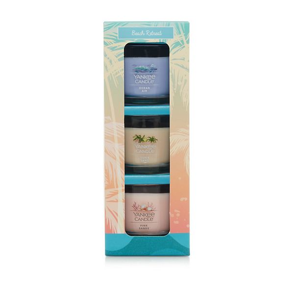 Yankee Candle Beach Retreat Mini Candle Set