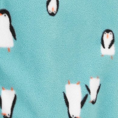 Baby & Toddler Boy Carter's 1 Pc Penguin Fleece Footie Pajamas