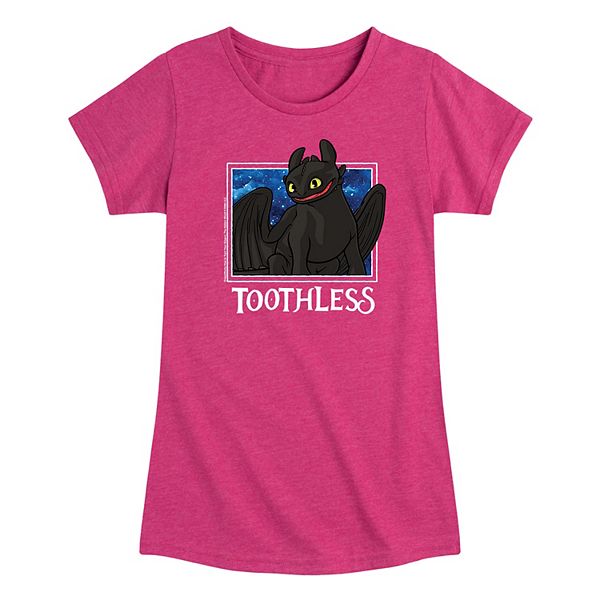 Girls How To Train Your Dragon Toothless Graphic Tee