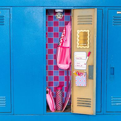 Packed Party Daisy Print Locker Wallpaper