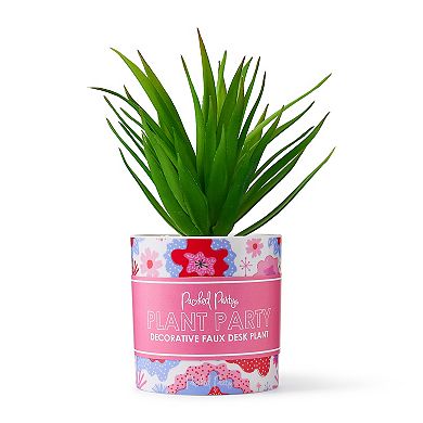 Packed Party Faux Desk Plant